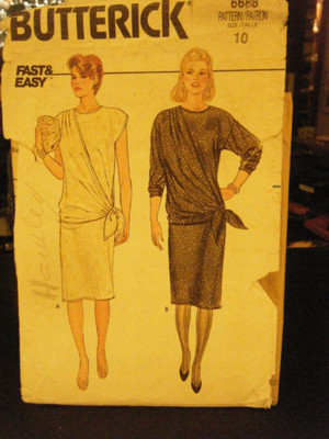 Butterick 6688 Misses Dress Pattern - Size 10 | eBay
