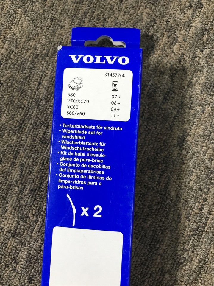 Volvo S60/V60/XC60/V70/XC70/S80-31457760, Front Wiper Blade SET OF 2 ...