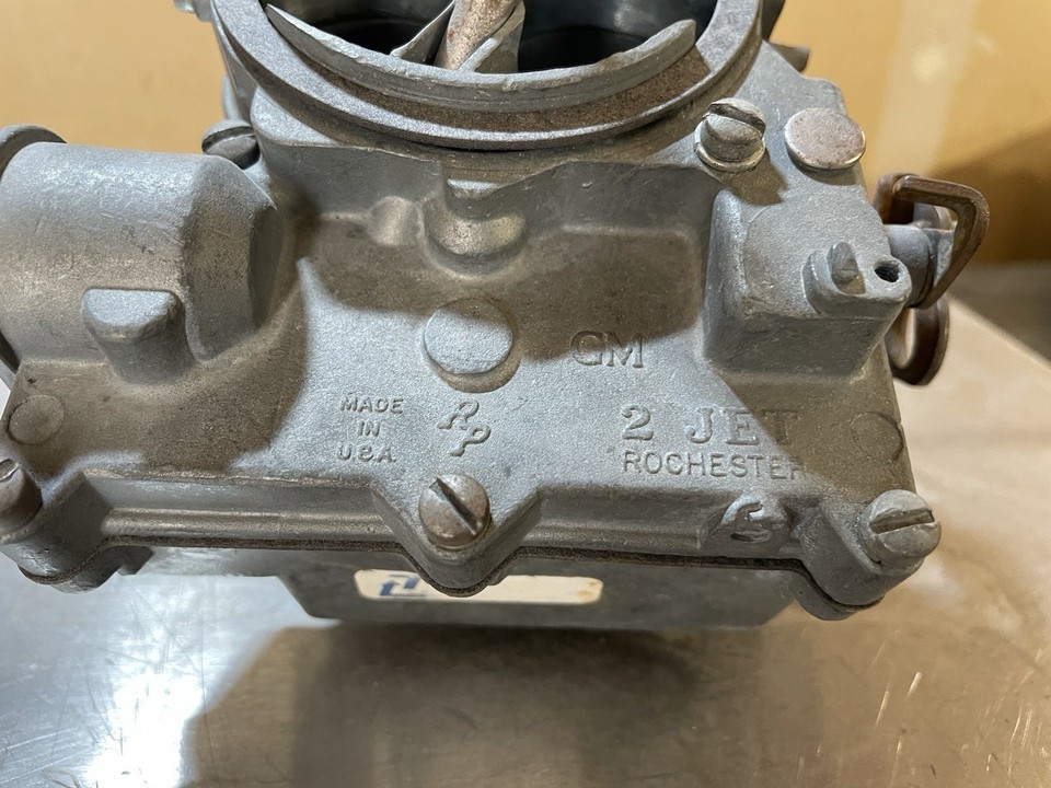 Ported Performance 2 BARREL 2-JET ROCHESTER CARBURETOR 1967 CHEVY R2 ...