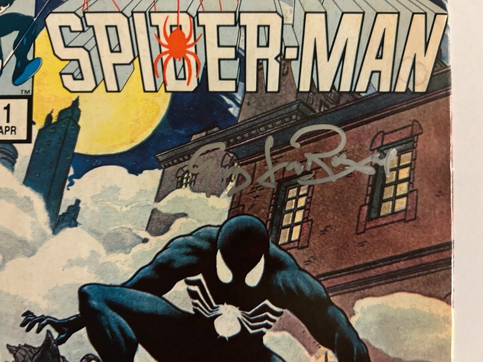 Web Of Spider-Man #1 Venom SIGNED Louise Simonson Greg Laroque Marvel ...