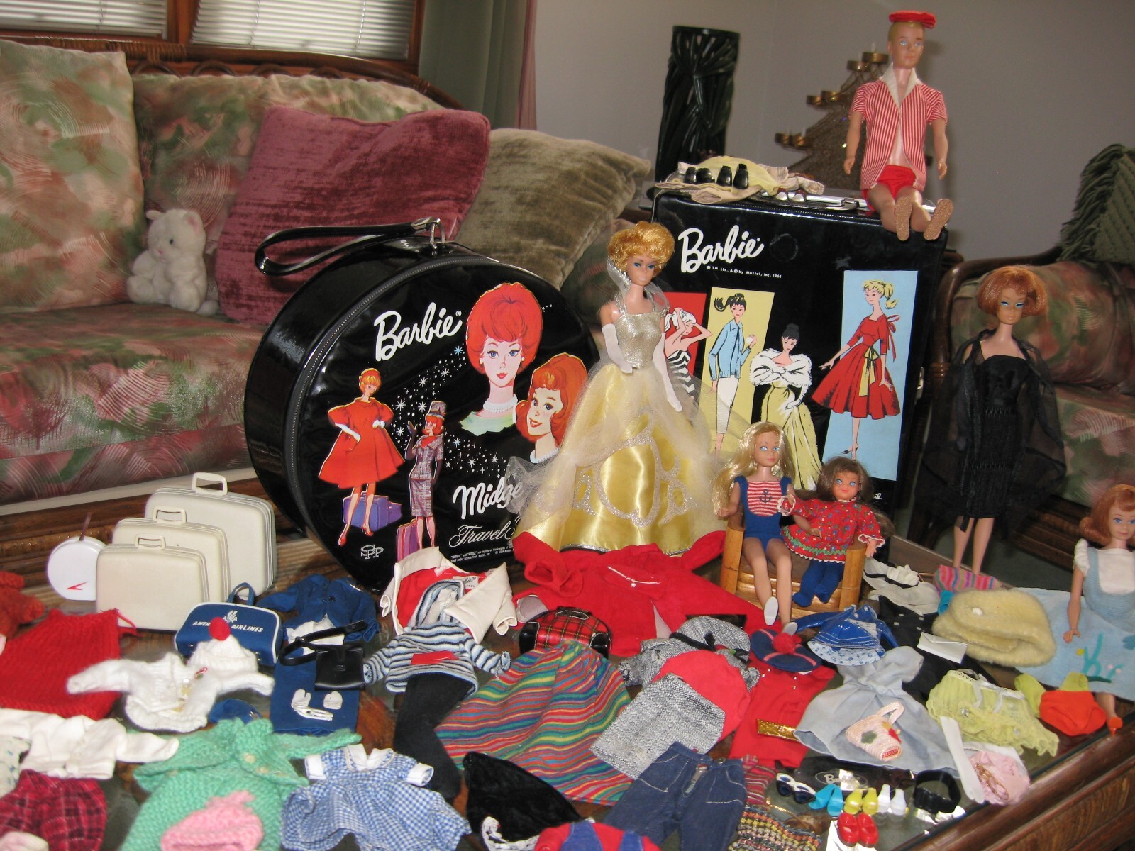 Vintage 1960 Mattel Barbie Doll Collection | eBay