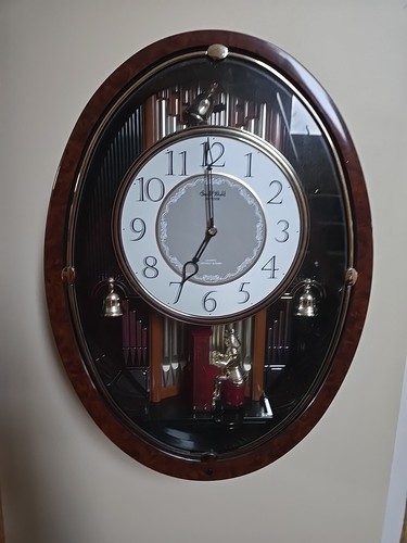 Small World Rhythm Wall Clock, Solo Organist 4MH750 Japan, Sound ...