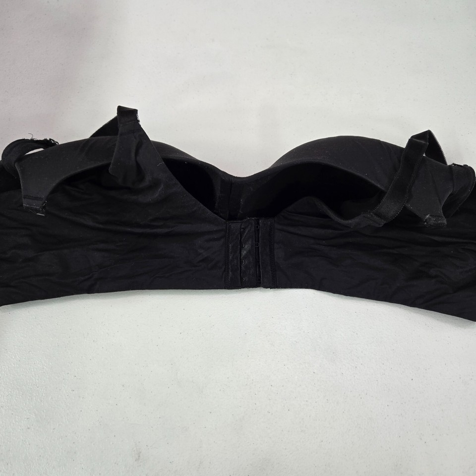 Torrid Curve Women Bra 44D Black Wireless Smooth Lightly Lined Lightly ...