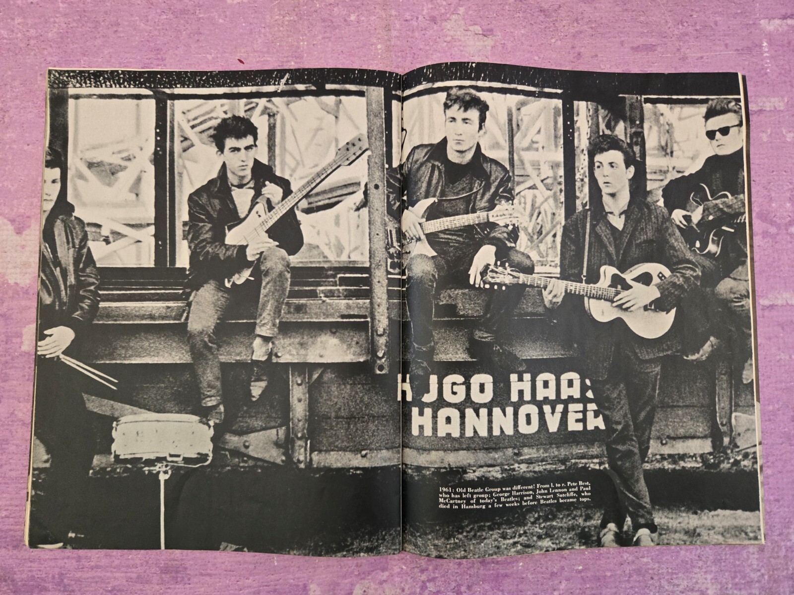 1964 The Original Beatles Book Magazine John Paul George Ringo ...