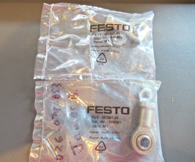 2 PACK FESTO 009261 Rod eye SGS-M10X1,25 New | eBay