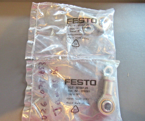 2 PACK FESTO 009261 Rod eye SGS-M10X1,25 New | eBay