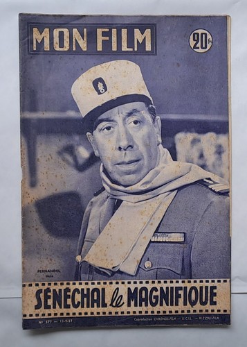 Mon Film N°577 FERNANDEL Jeffrey HUNTER Virginia MAYO Sénéchal le ...