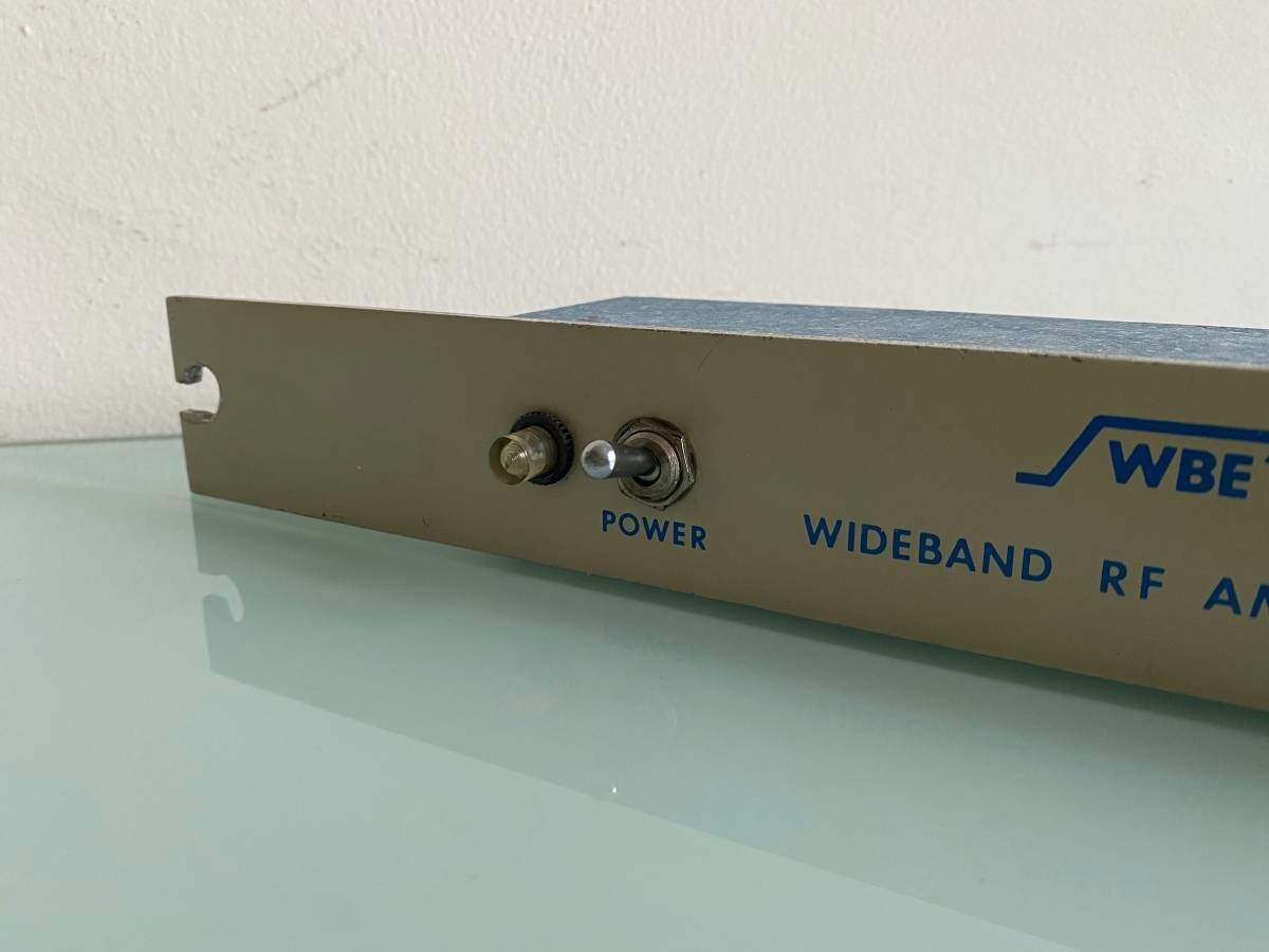WBE Wide Band Engineering A62/20RF Wideband RF Amplifier Made in USA | eBay