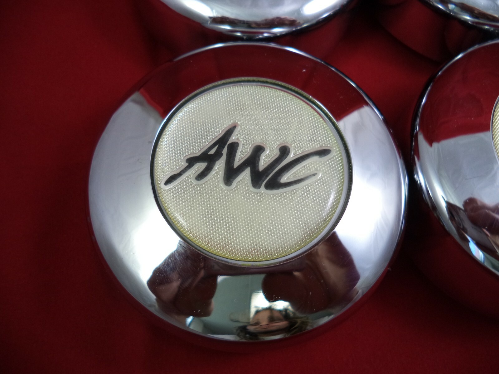 AWC Wheels Chrome Custom Wheel Center Cap # 98-1191 (4CAPS) | eBay