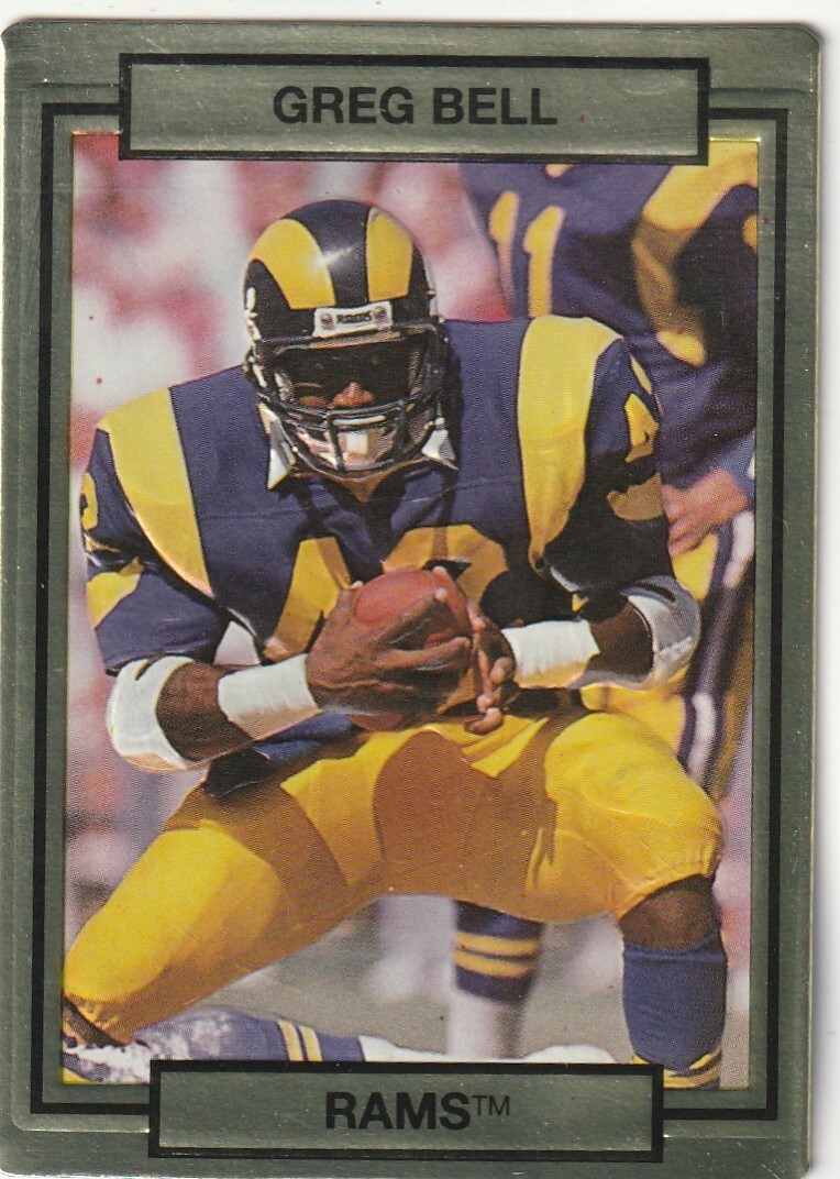 FREE SHIPPING-MINT-1990 Action Packed Greg Bell #132 RAMS PLUS BONUS ...