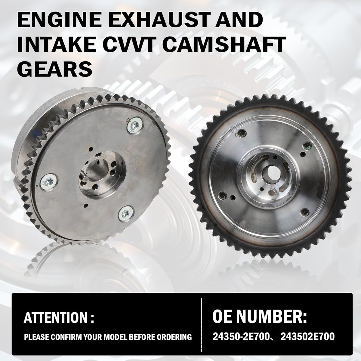Magimaker 24350-2E700 Engine Timing Intake CVVT Camshaft Sprocket Gear ...
