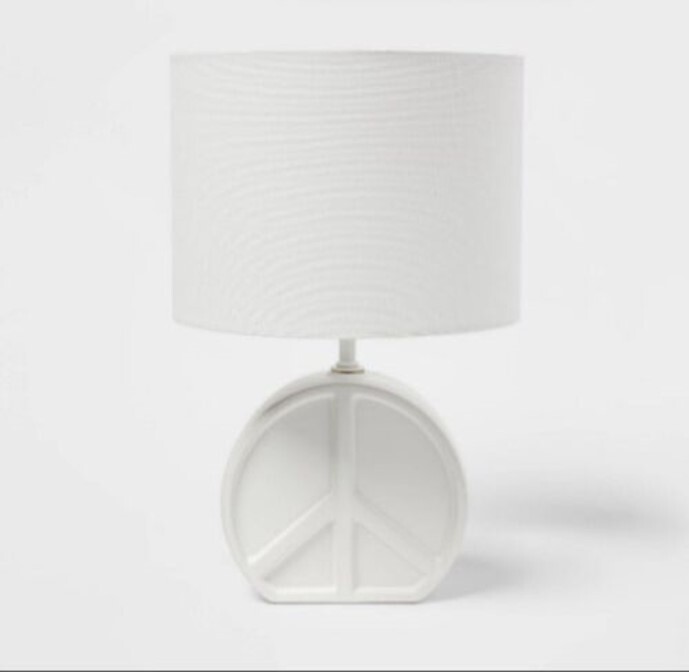 Peace Sign Lamp Shade