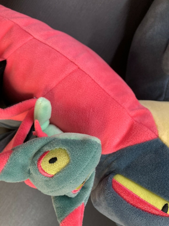 Jumbo Dragapult Plush Toy Stufffed Doll with Dreepy Pokemon Goods ...