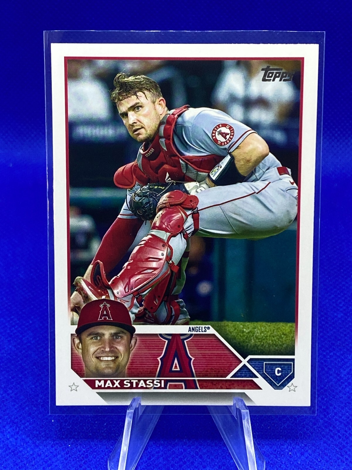 2023 Topps Baseball 85 Max Stassi - Los Angeles Angels | eBay