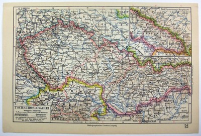 Europe - Bohemia Map