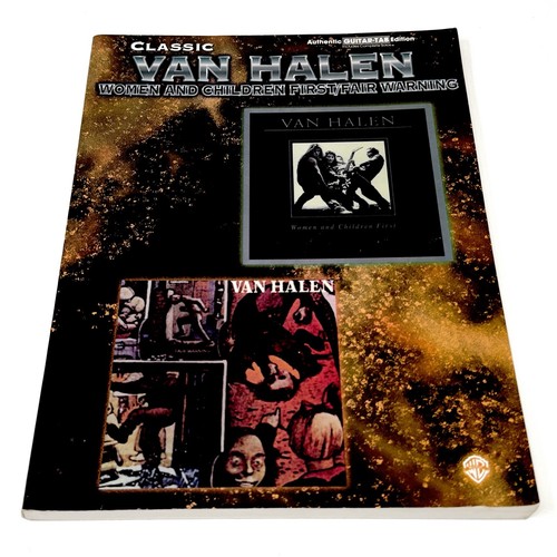 Classic Van Halen Women And Children First/Fair Warning Authentic ...