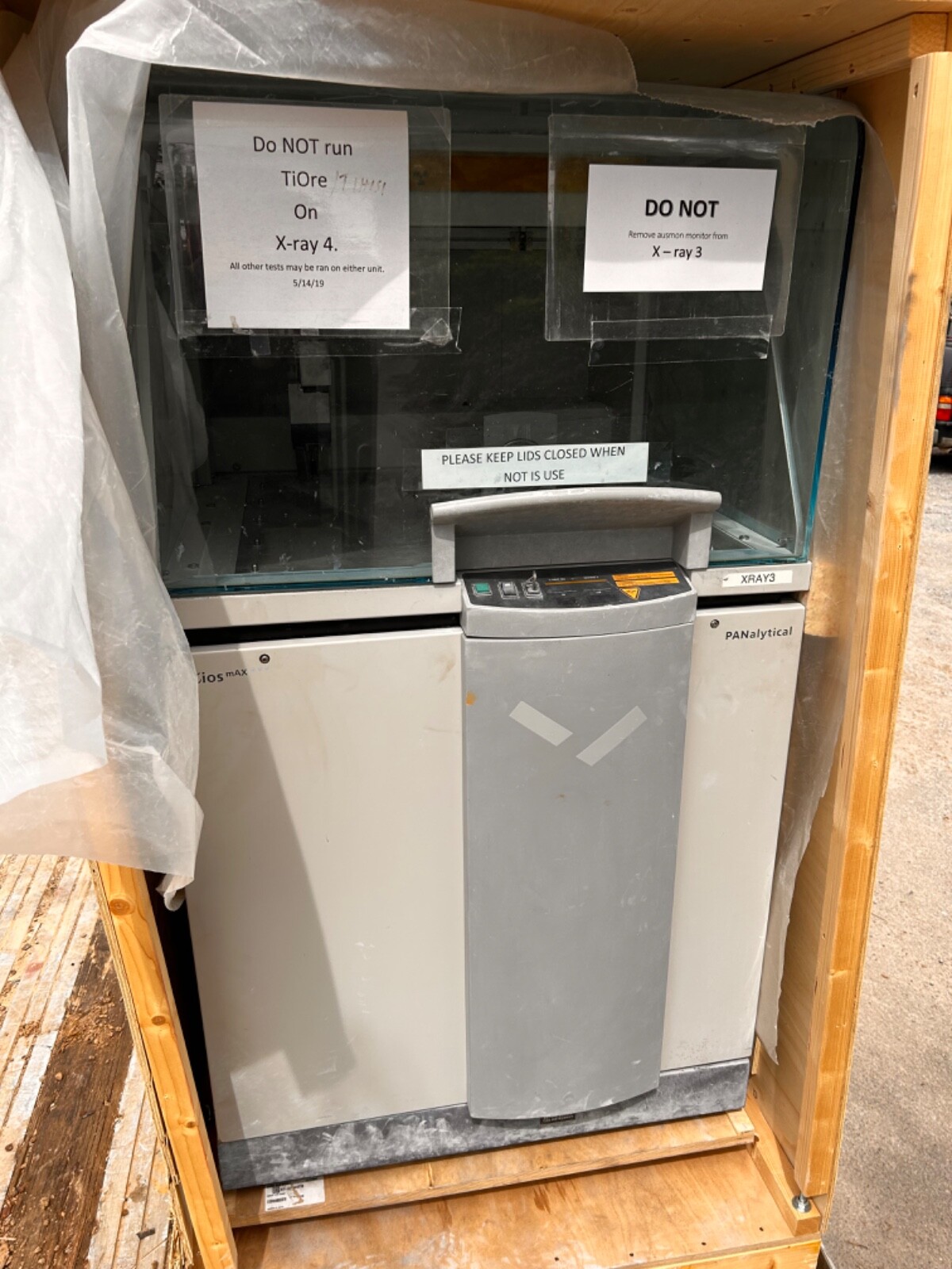 PANALYTICAL AXIOS XRF SPECTROMETER X-Ray PW4400 / 40 | eBay