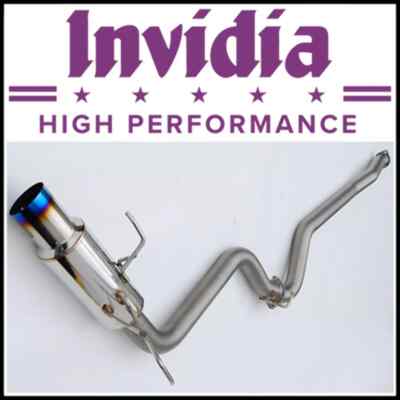 Invidia N1 Titanium Tip Cat-Back Exhaust System fits 15-21 Subaru WRX ...