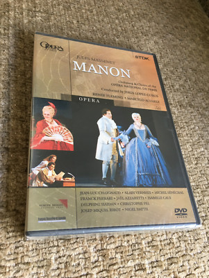 NEW!! Manon - Jules Massenet (DVD, 2003) (RARE) OPERA 824121000295| eBay