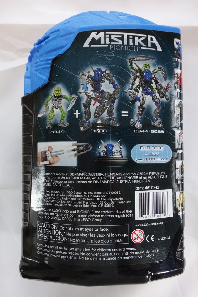 LEGO BIONICLE 8688: MISTIKA TOA GALI -- BRAND NEW SEALED IN PACKAGE ...