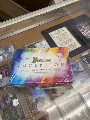 2021 Bowman Inception Baseball Factory Sealed Hobby Box Free Shipping ...