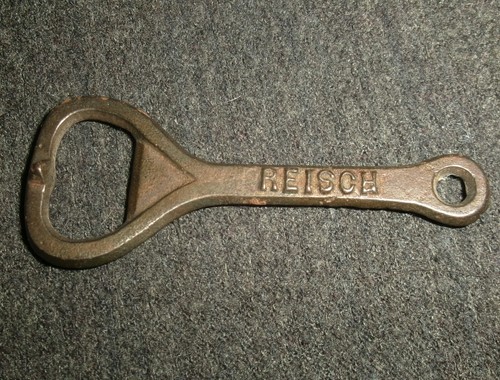 Very Nice Reisch Gold Top Beer, Vintage Beer Bottle Opener | eBay