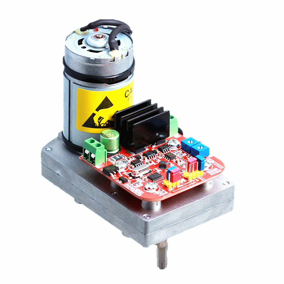 12V 24V 380KG.CM Ultra-high-power High-torque Servos Driver Full Metal ...