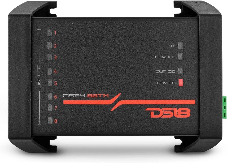 DS18 DSP4.8BTM DSP Crossover Equalizer 4-Channel Digital Sound ...