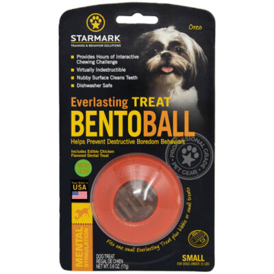 Everlasting TREAT Bento Ball - Dog Chew Toy By Starmark - Small | eBay