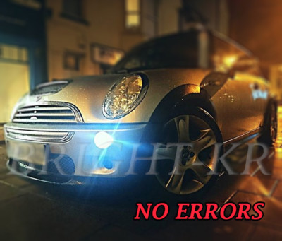 FOR MINI COOPER R50 R52 R56 LED SIDELIGHT BULBS WHITE ERROR FREE SIDE ...