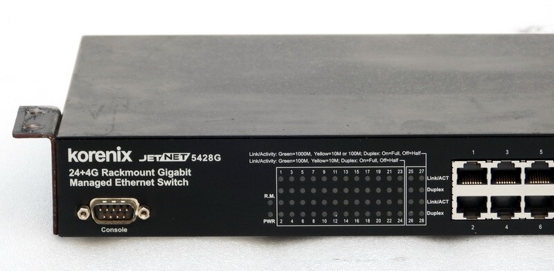 KORENIX JETNET 5428G 24+24 RACKMOUNT GIGABIT MANAGED ETHERNET NETWORK ...