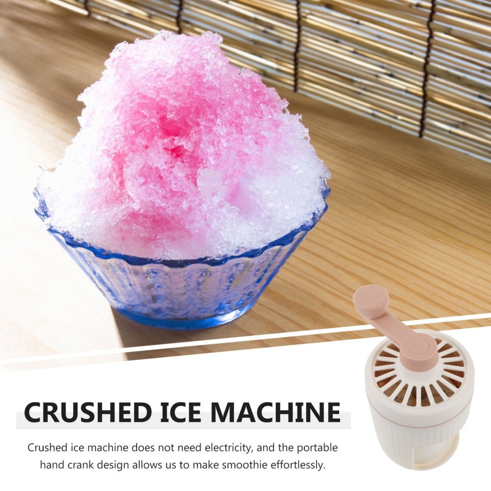 Hand Shaved Ice Machine Manual Household Small Crushers for Home | eBay ...