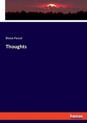Thoughts by Blaise Pascal (English) Paperback Book 9783337867218| eBay