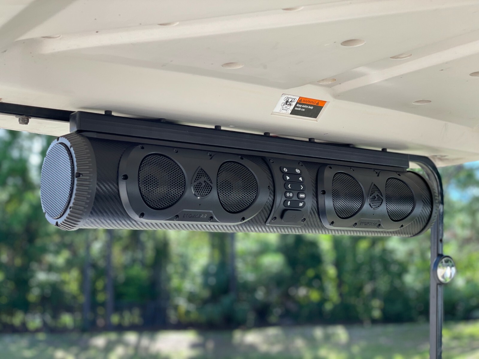 2011 E-Z-GO TXT/RXV Front Strut ECOXGEAR SE26 Soundbar Mount COMBO | E-Z-GO