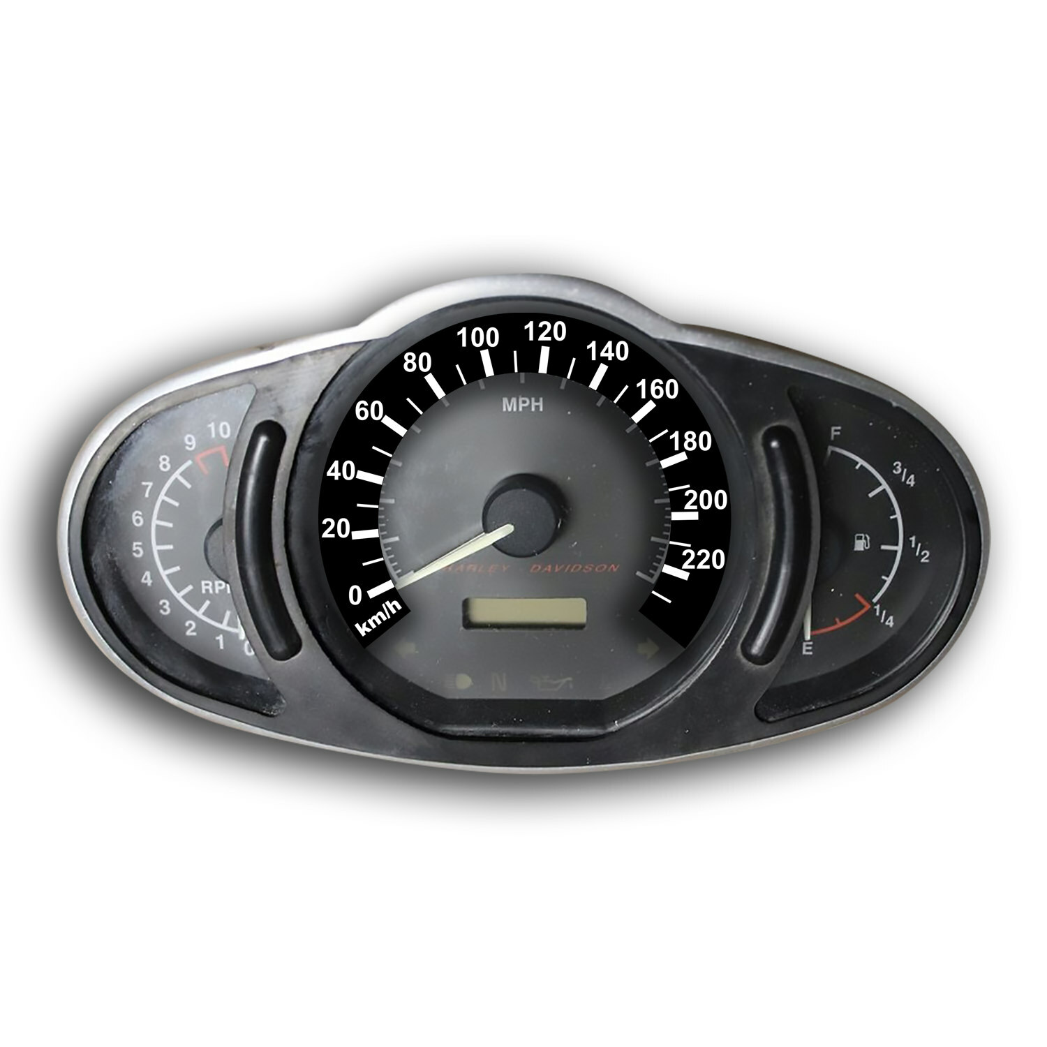 2002 - 2003 Harley-Davidson V-Rod VRSCA speedometer conversion sticker ...