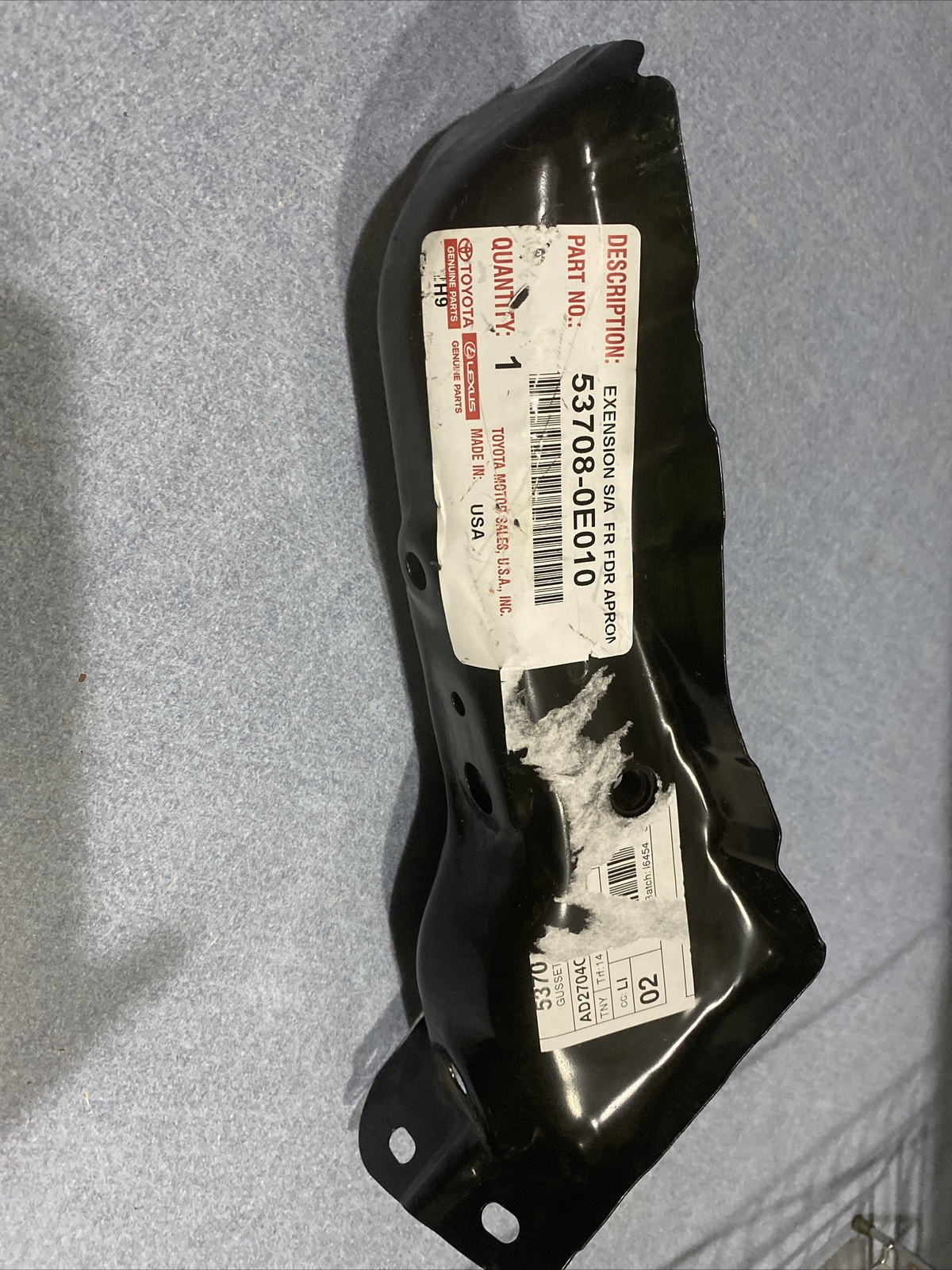Toyota OEM Fender-support Assembly Left 537080E010 for sale online | eBay
