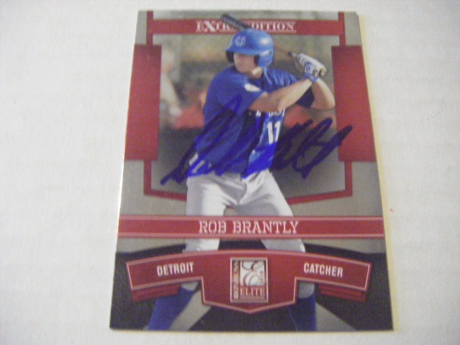 ROB BRANTLY signed RC WHITE SOX MARLINS 2010 Donruss Elite baseball ...
