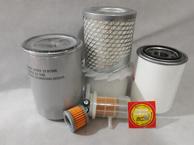 Filter Set (groß) passend für Schaeff HR 4 mit Motor Mitsubishi K3E ...