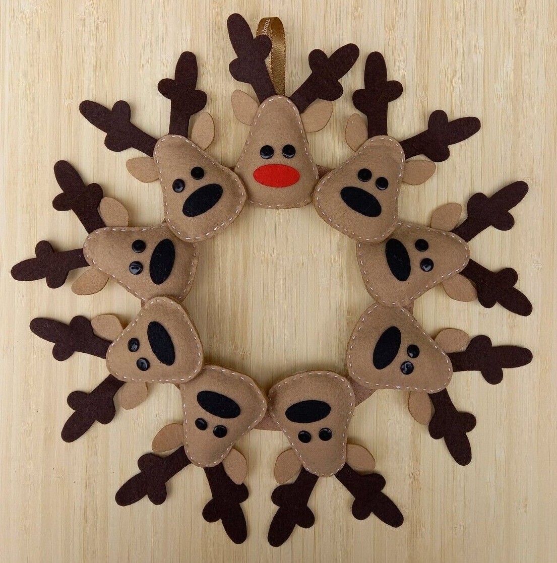 Reindeer Craft Christmas Felt Templates Rudolph The Reindeer Felt