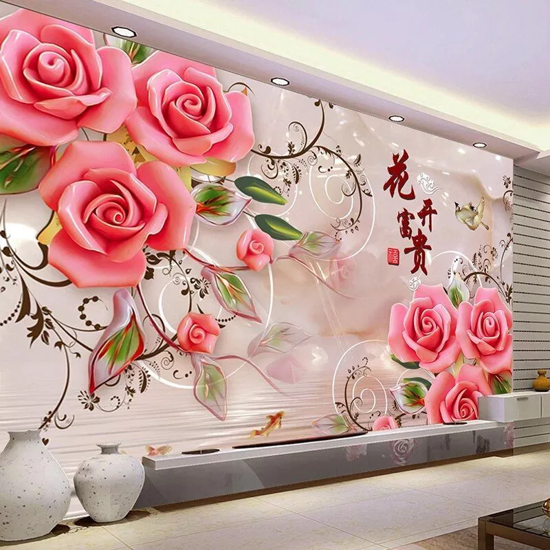 Wallpaper Of Rose Flowers 3d