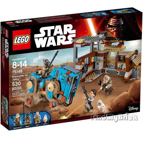 Lego Star Wars 75148 Encounter on Jakku - Rey BB-8 Teedo Unkar Plutt ...