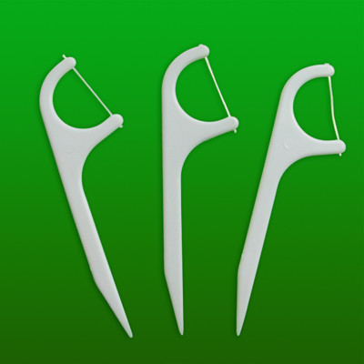 75 Floss Picks Waxed Nylon Thread Gums and Teeth Dental Flosser Oral ...