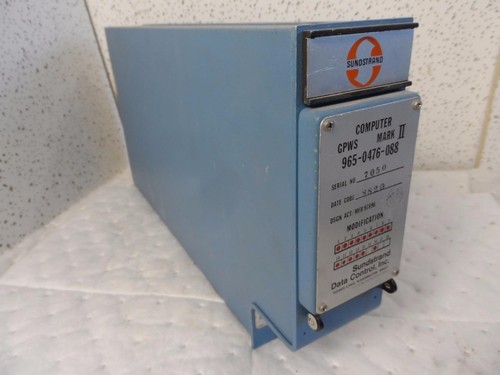 Sunstrand GPWS Mark II Computer P/N 965-0476-088 | eBay