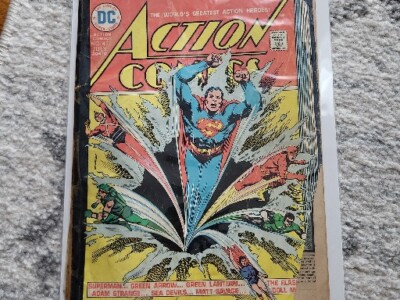 Action Comics #437 1974 100 Pg Giant DC Comic Book. Ships Fast Superman ...
