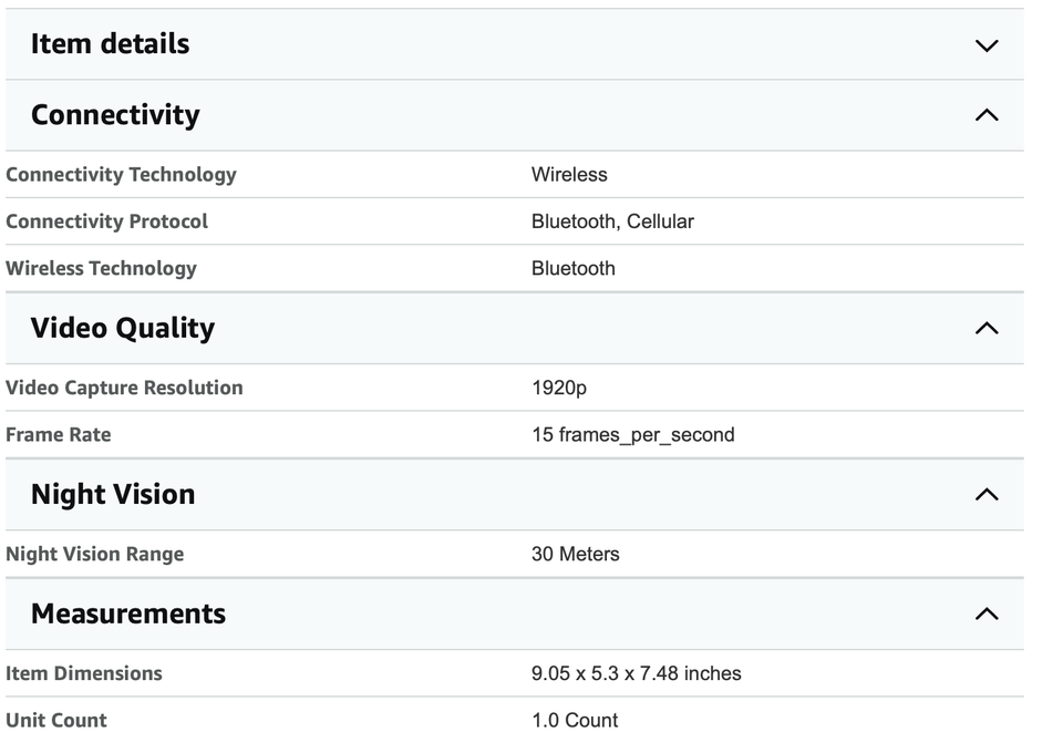 4G LTE Cellular Security Camera, No WiFi Security Outdoor Camera, 360 ...