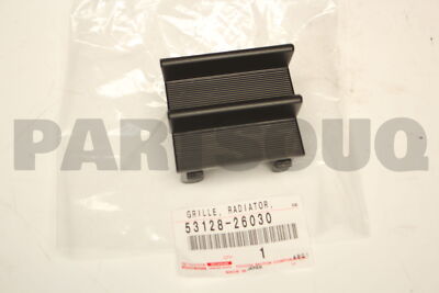 5312826030 Genuine Toyota GRILLE, RADIATOR 53128-26030 | eBay