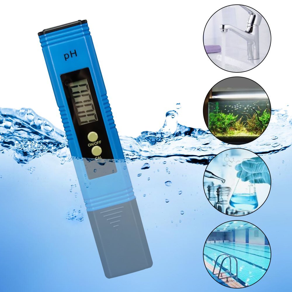 NEW Digital Electric PH Conductivity Meter Tester Hydroponics Water ...