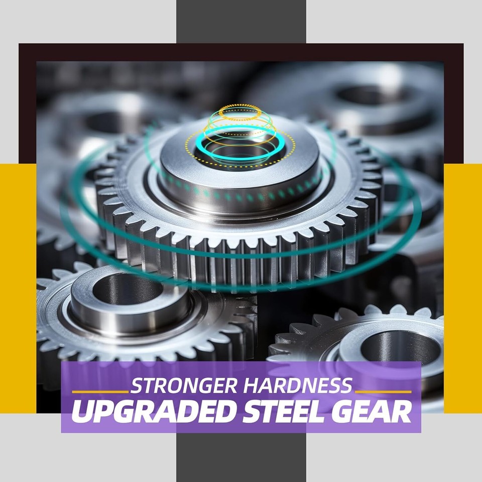 New Heavy Duty Gear Starter For Kohler 7000 Series 27HP SV715 SV720 410 ...