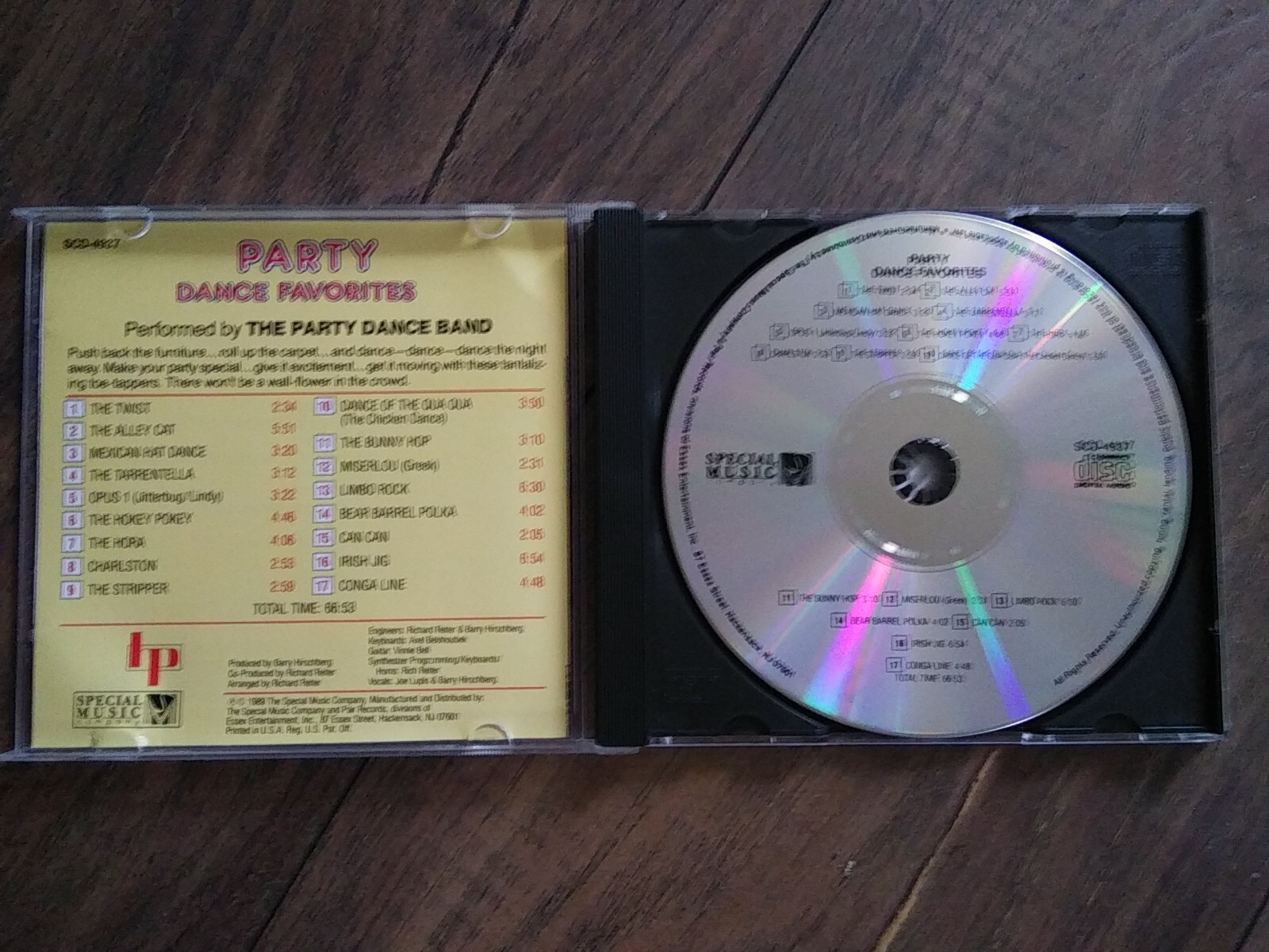Party Dance Favorites - Party Dance Band (CD, 1989) 17 Tracks! 66:33 ...