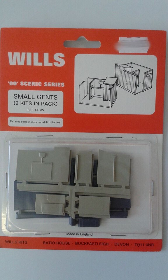 Small gents toilet, unroofed - OO/HO Building – Wills SS65 | eBay